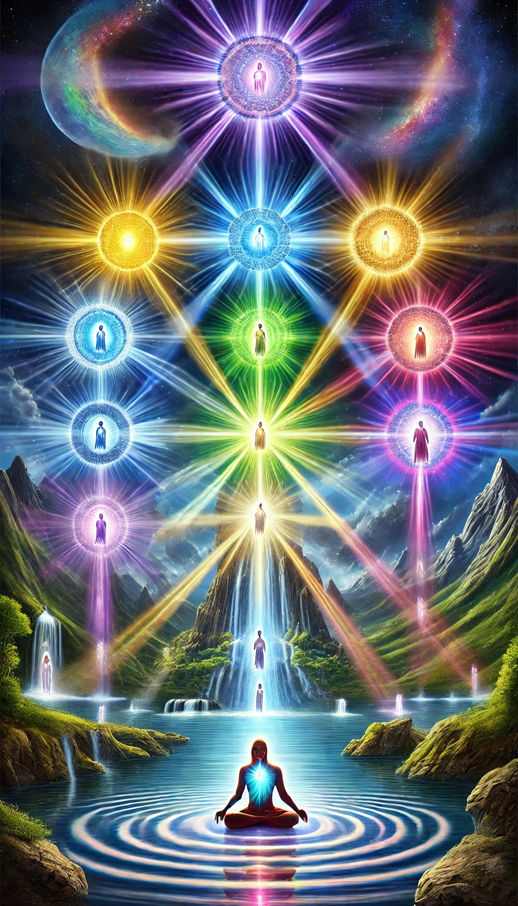 The Seven Rays Evolutionary Path - galacticsouls.com